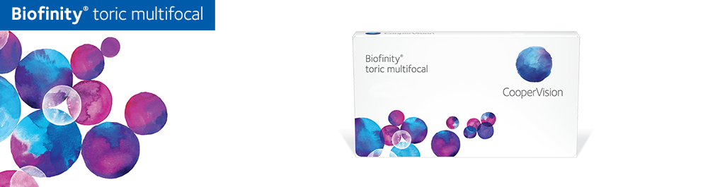 Biofinity® toric multifocal | CooperVision Contact Lenses | CooperVision UK