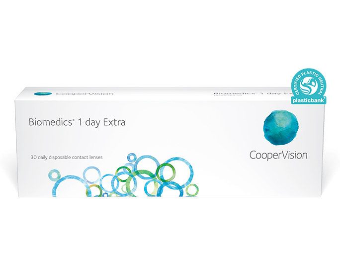 Biomedics® 1 day Extra | CooperVision Contact Lenses | CooperVision UK